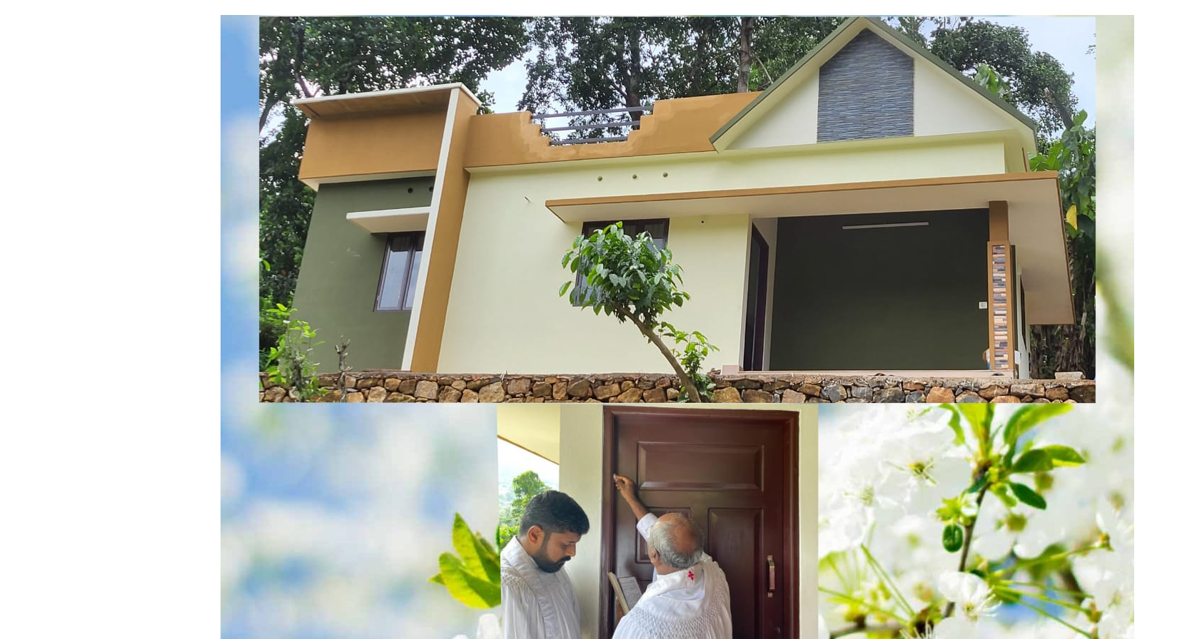 An initiative of St. Paul's CSI Vadavathur; A house has been prepared ...
